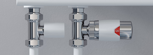Straight Radiator Valves | Free Delivery | UK Radiators