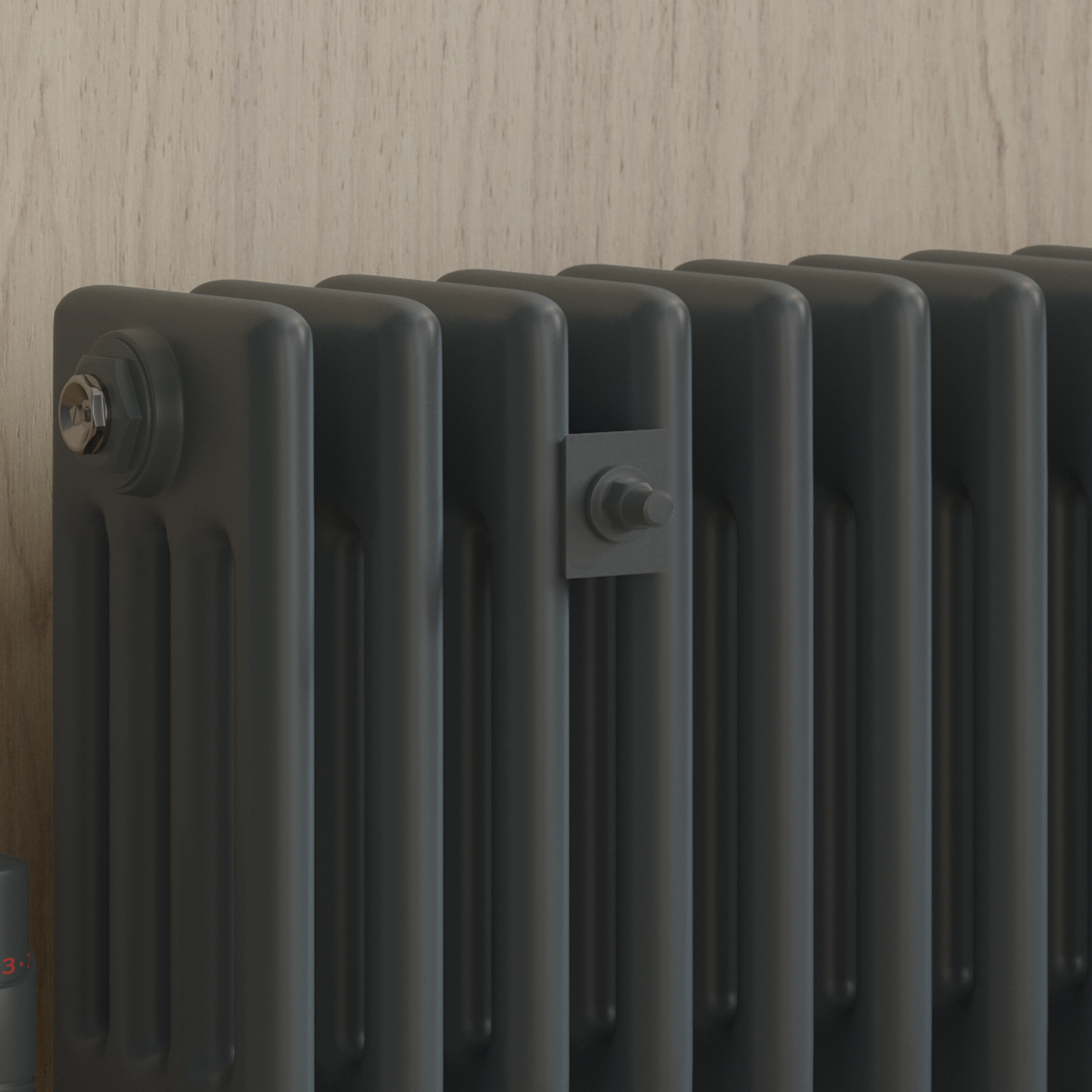 Anthracite Wall Stays | Free Delivery | UK Radiators