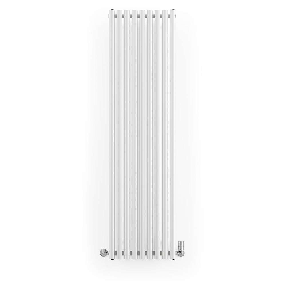 White Vertical Designer Radiators H1800mm x W480mm Single Panel - Rolo ...