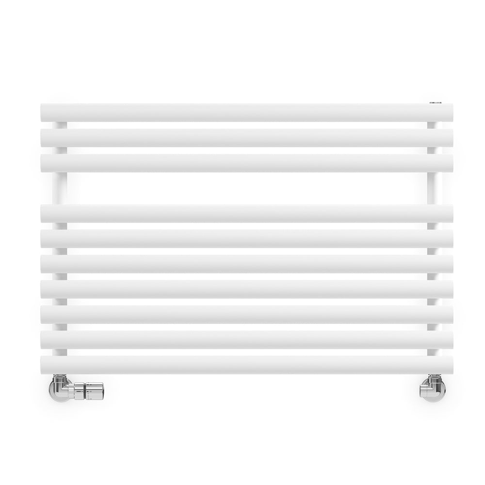 White Towel Radiators - H590mm x W900mm - Rolo-Towel | UK Radiators