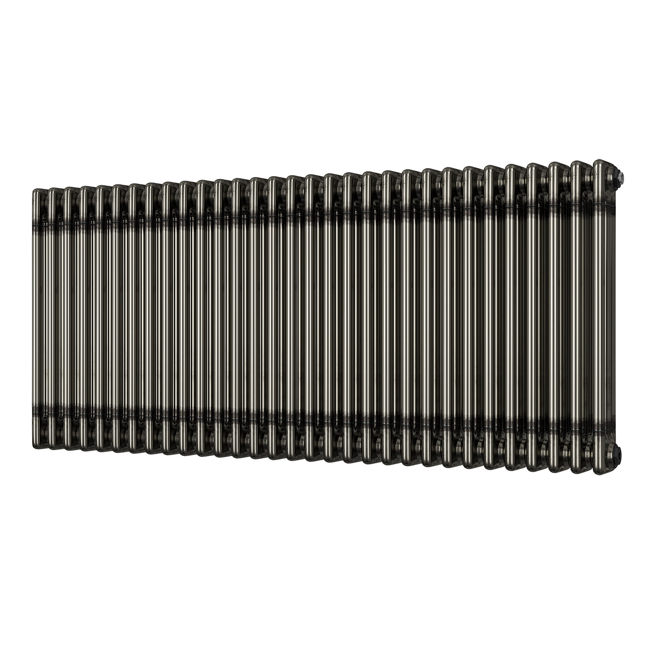 Raw Metal Column Radiators H600mm x W1355mm 3 Column - Alpha | UK Radiators