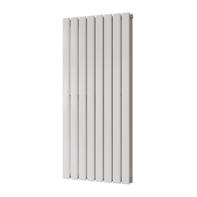 White Vertical Radiator H1200mm x W544mm Double Panel - Typhoon | UK ...