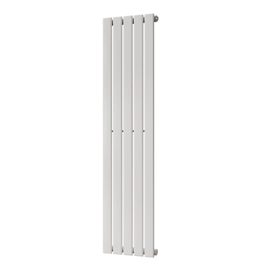 White Vertical Radiator H1400mm x W340mm Single Panel - Typhoon | UK ...