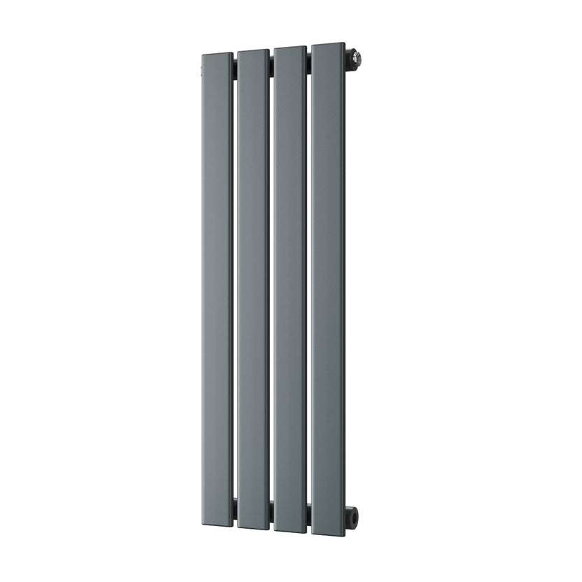 Anthracite Designer Radiator H800mm x W272mm Single Panel - Typhoon ...